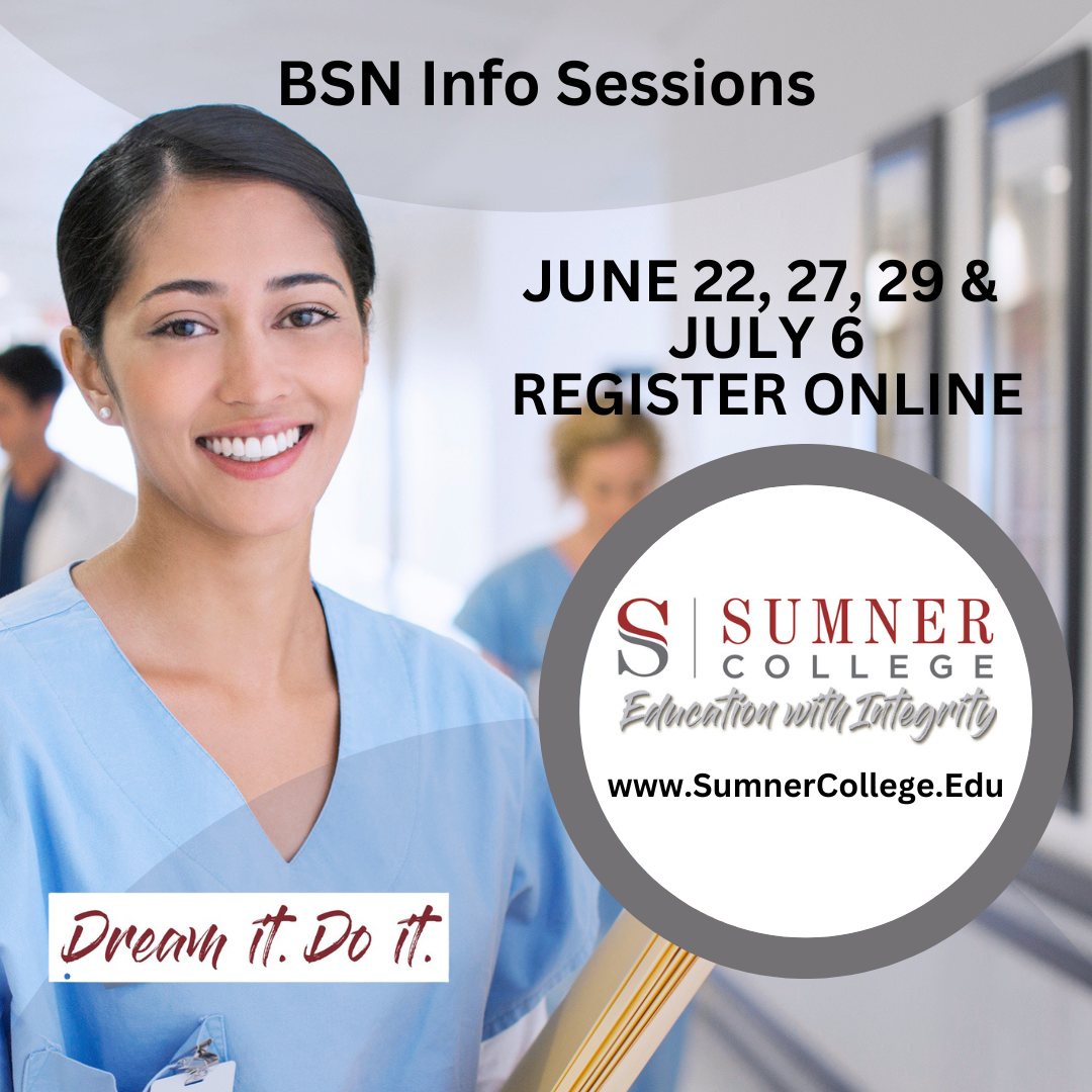 BSN Info Sessions – New Dates Added | Sumner College