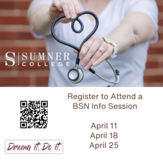 April BSN Info Sessions | Sumner College
