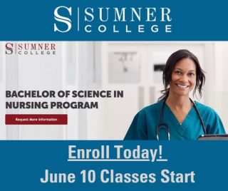 Bachelor of Science Nursing | Start June 10th | Sumner College