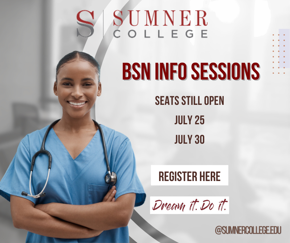 BSN Info Sessions – July | Sumner College